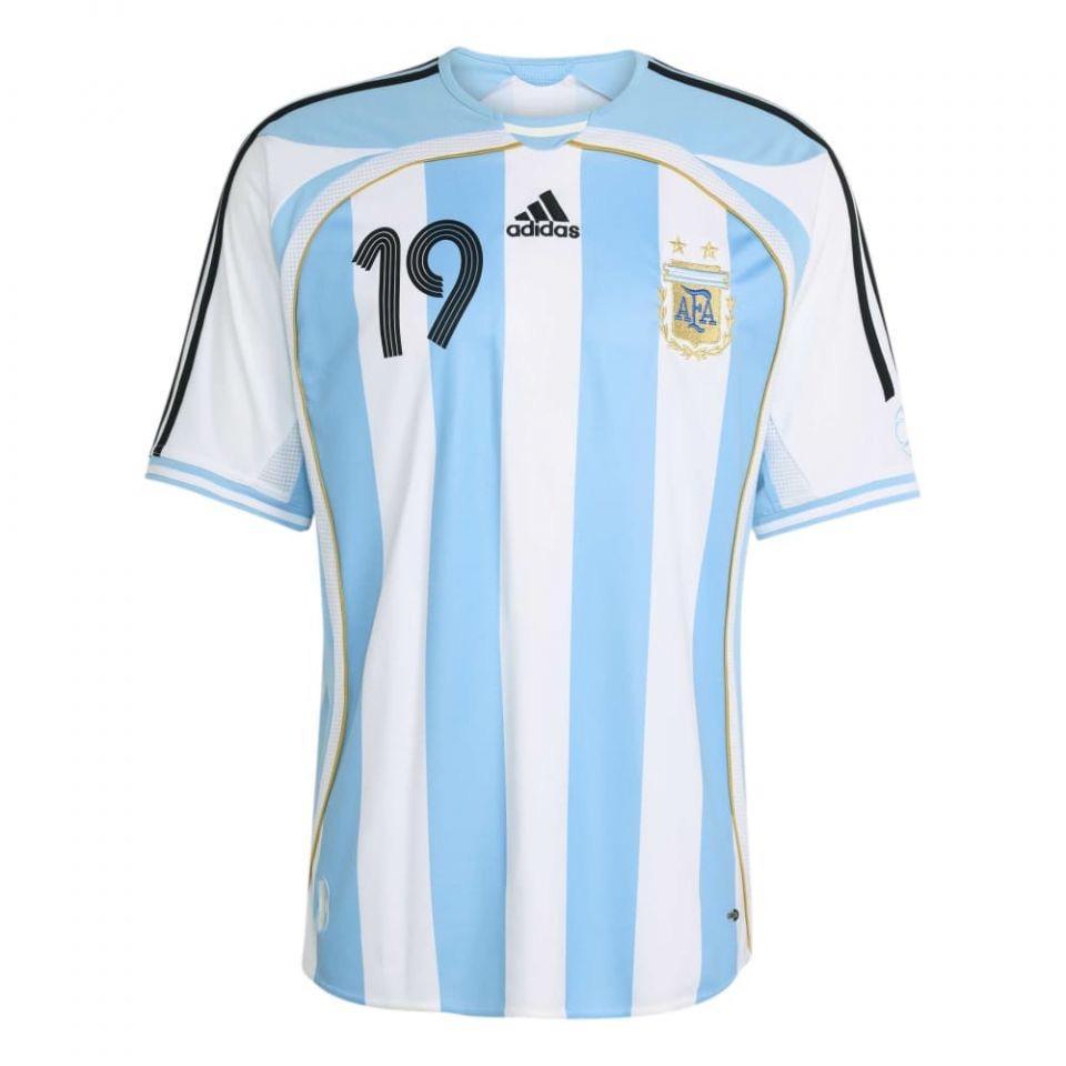 adidas Argentina 2006 Men's Home Jersey MESSI 19 – SPORTSMANIA