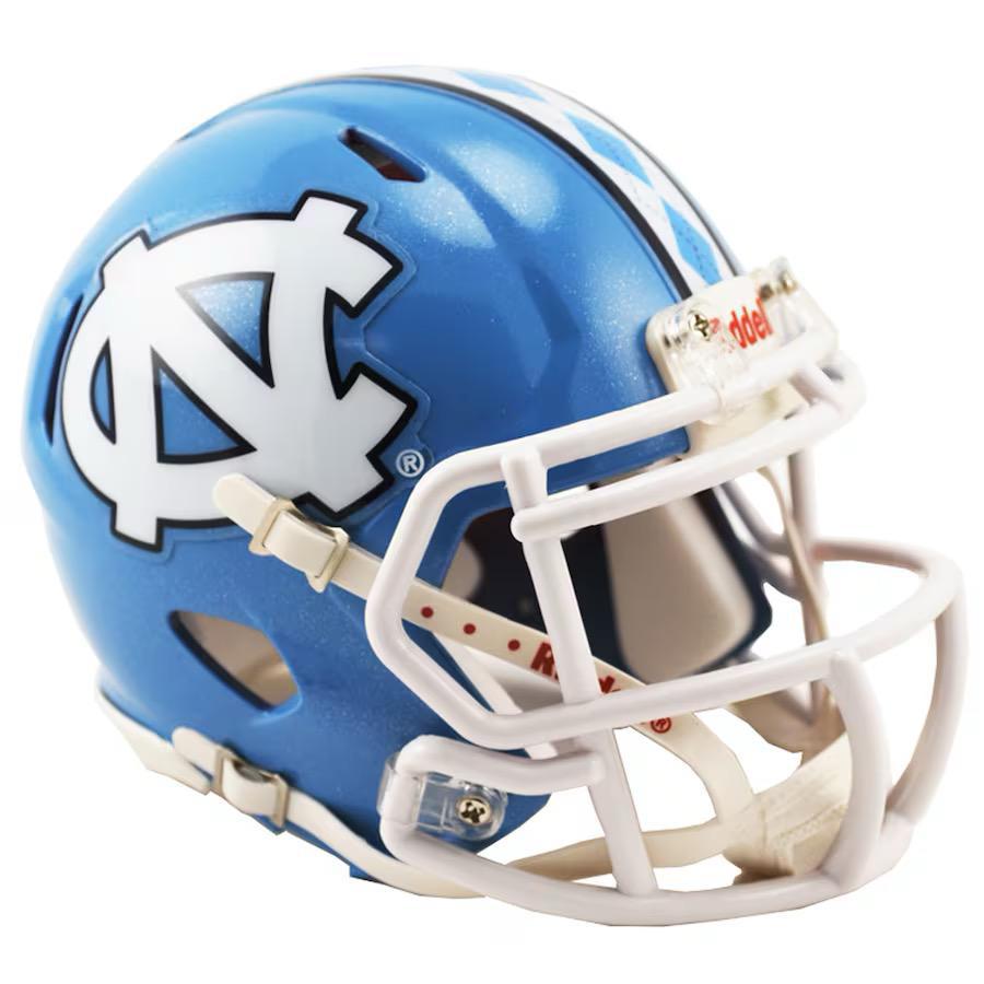 Riddell UNC University of North Carolina Speed Mini Helmet – SPORTSMANIA