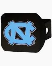 UNC Chapel Hill Black Metal Hitch Cover, 3D Color Emblem – SPORTSMANIA