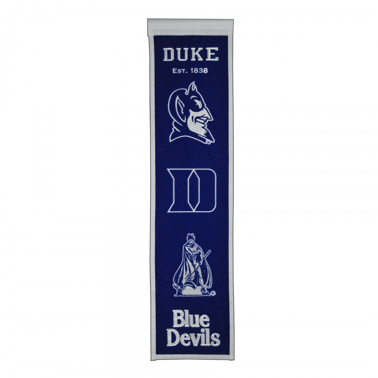 Duke Blue Devils Heritage Banner – SPORTSMANIA